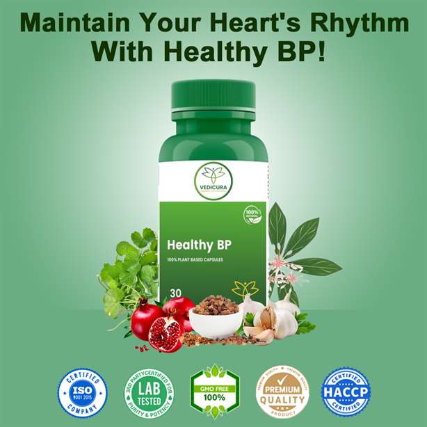 Healthy BP Supplement for Blood Pressure & Hypertension Management ...