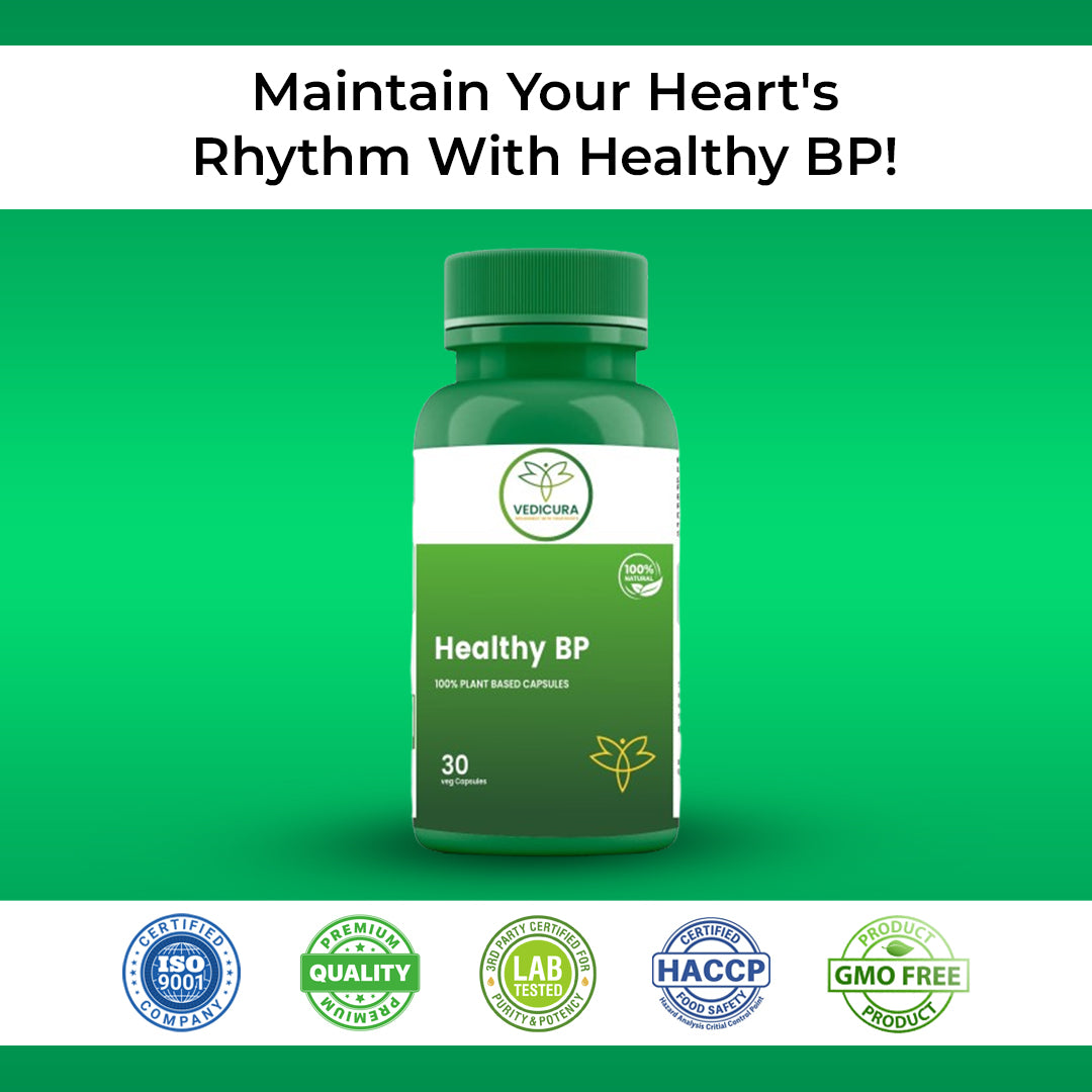 BP Supplement for Blood Pressure & Hypertension Management – VEDICURA